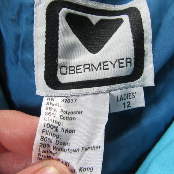 Obermeyer | Jackets & Coats | Womens Vintage Obermeyer Ski Snow Suit Sz ...